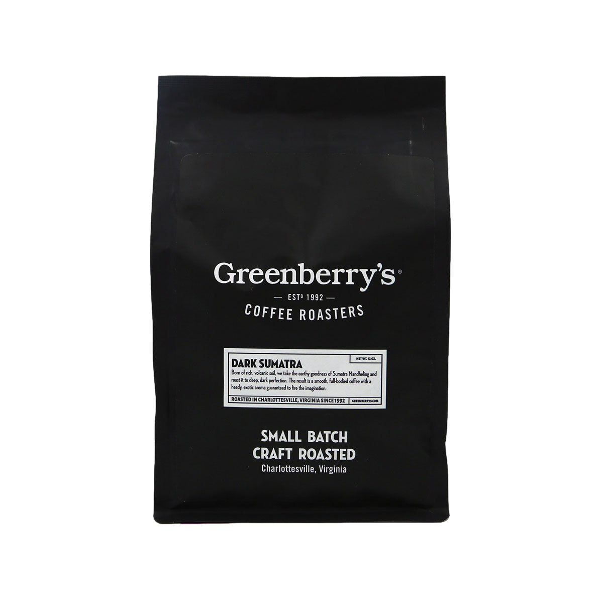 Dark Sumatra – Greenberry's Coffee