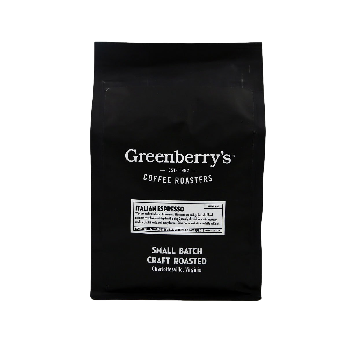Italian Espresso – Greenberry's Coffee
