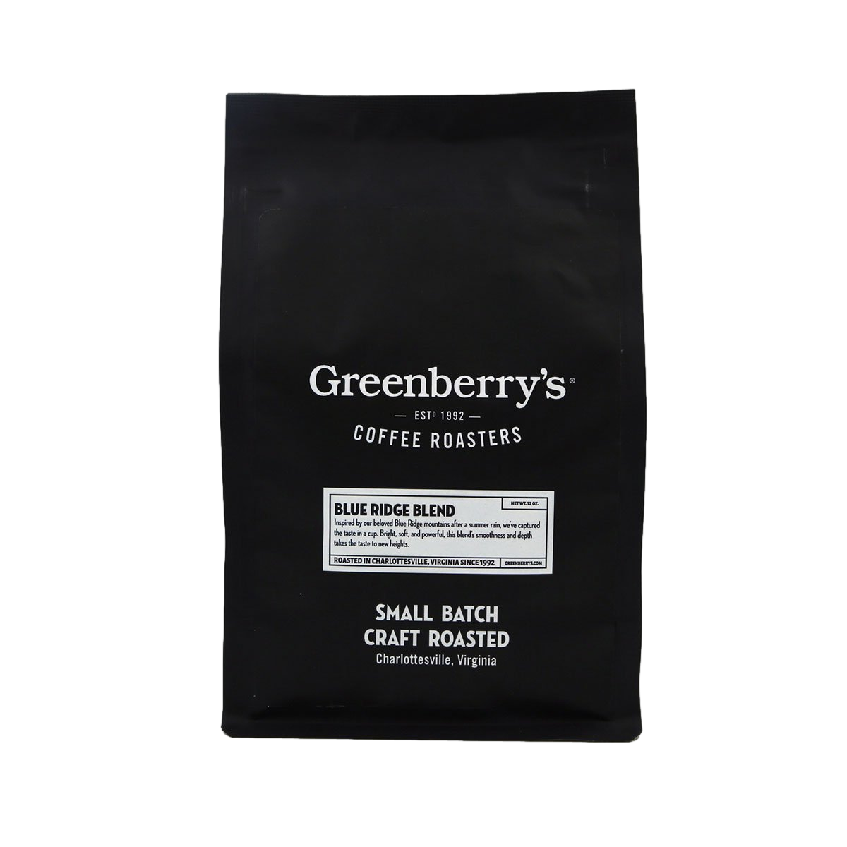 Blue Ridge Blend – Greenberry's Coffee